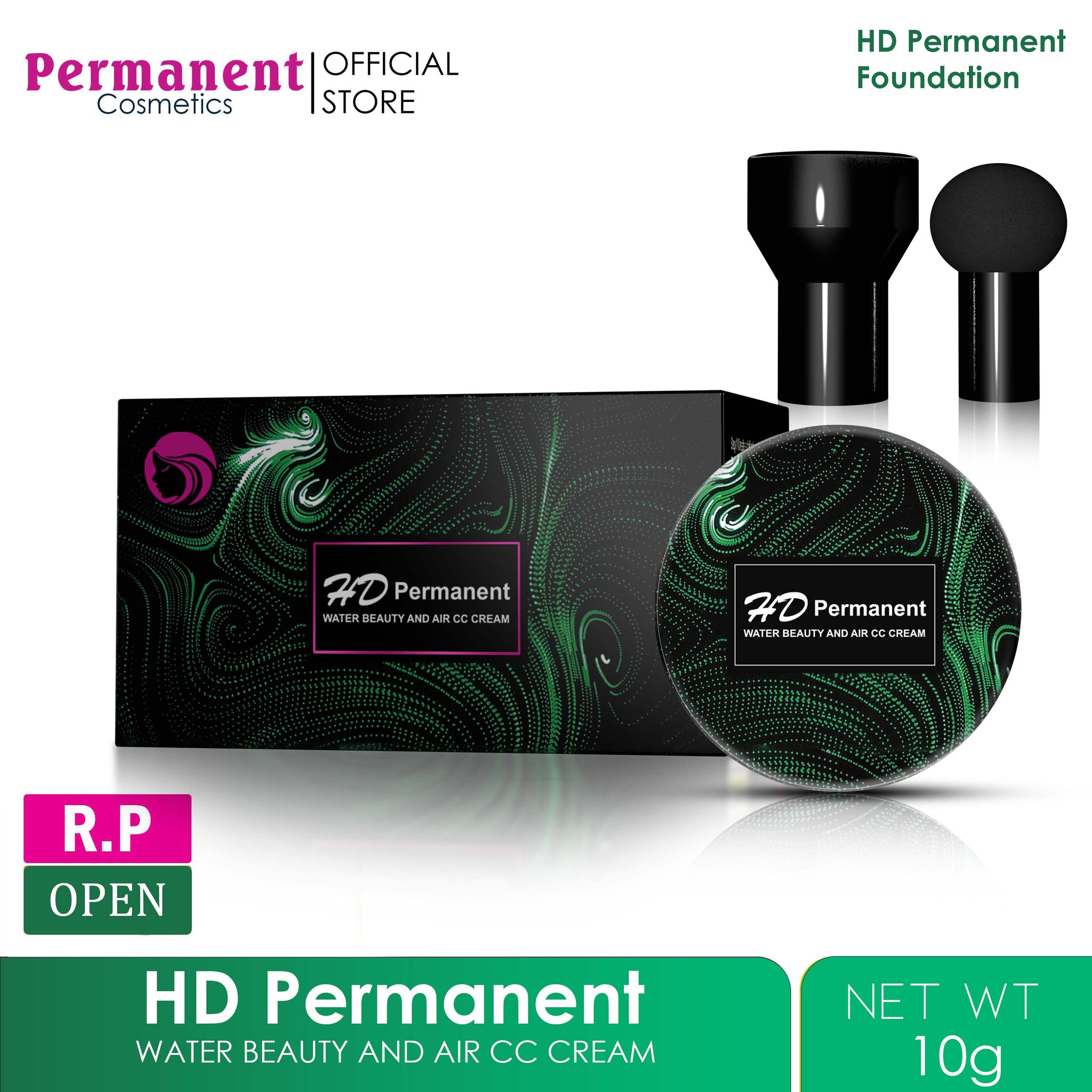 HD Permanent Foundation Base Waterproof Mushroom Head Air Cushion ...